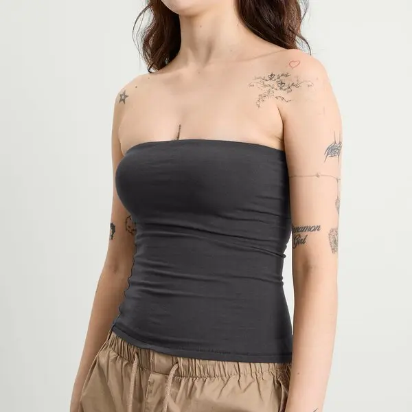 SKIMS Cotton Jersey Strapless Tube Top