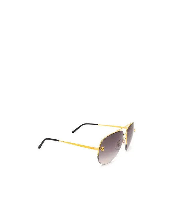 Cartier Aviator Frame Sunglasses