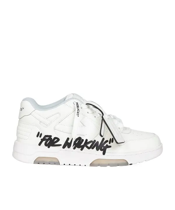 Off-White Round-toe High-top Casual Shoes