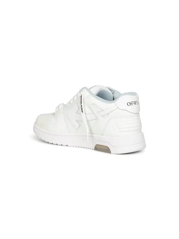 Off-White Round-toe High-top Casual Shoes
