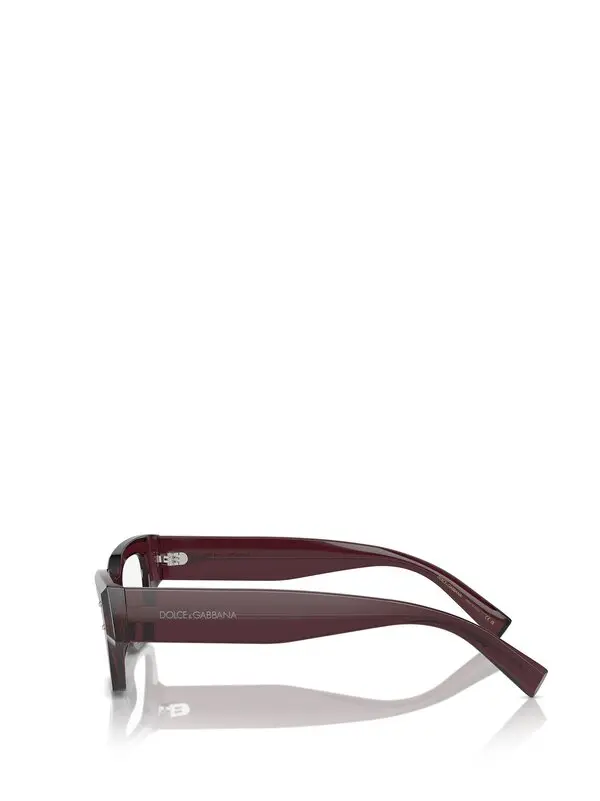 Dolce & Gabbana Dolce Gabbana Eyewear Rectangular Frame Glasses