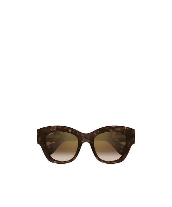 Cartier Cat-eye Frame Sunglasses - Black