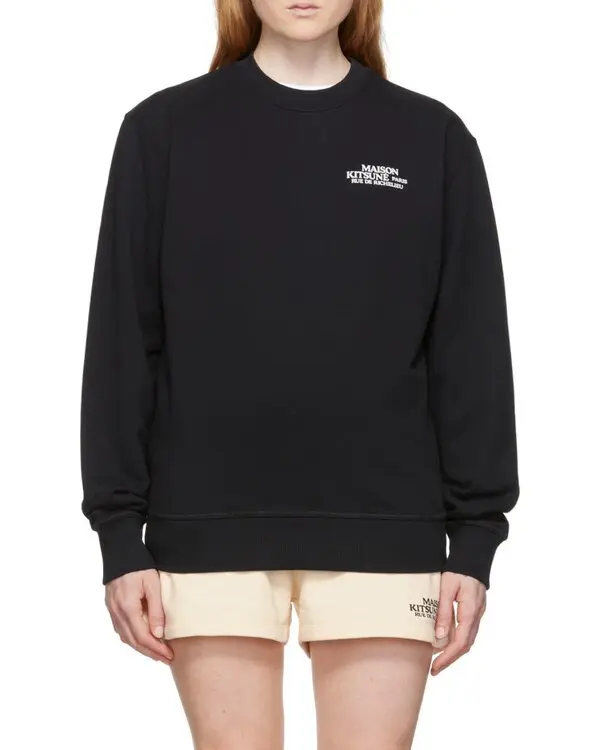 Maison Kitsuné Logo-print Sweatshirt