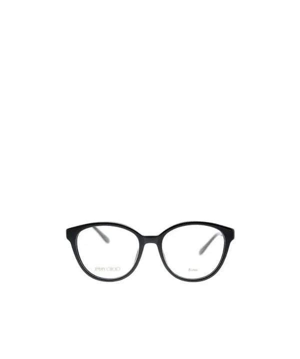 JIMMY CHOO Logo Circular Frame Flat Mirror