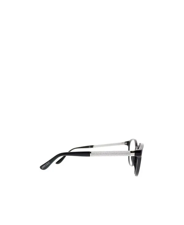 JIMMY CHOO Logo Circular Frame Flat Mirror