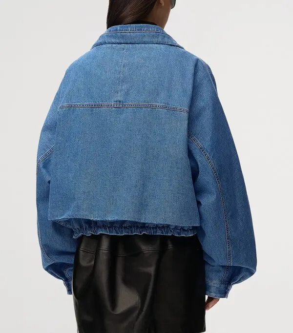 Loewe Denim Bomber Jacket