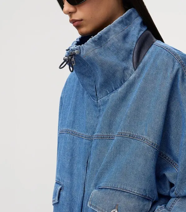 Loewe Denim Bomber Jacket