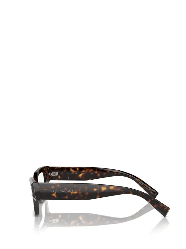 Dolce & Gabbana Dolce Gabbana Eyewear Rectangular Frame Glasses