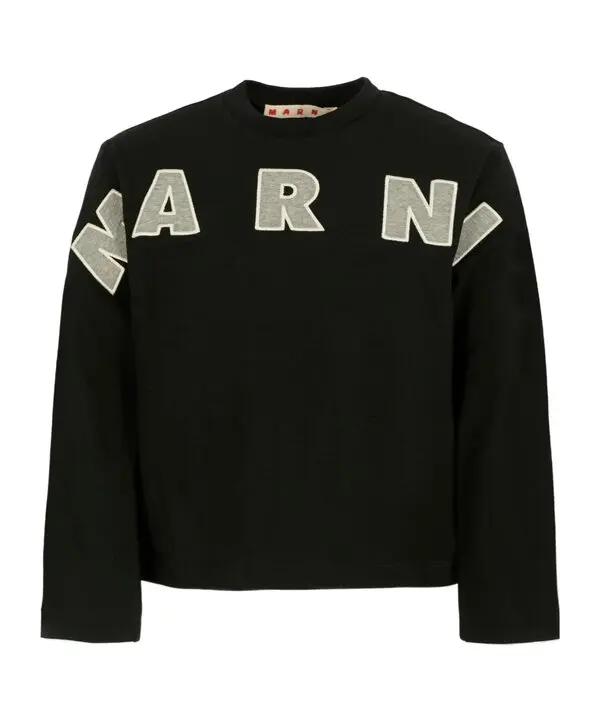 Marni Long-sleeved T-shirt - Black