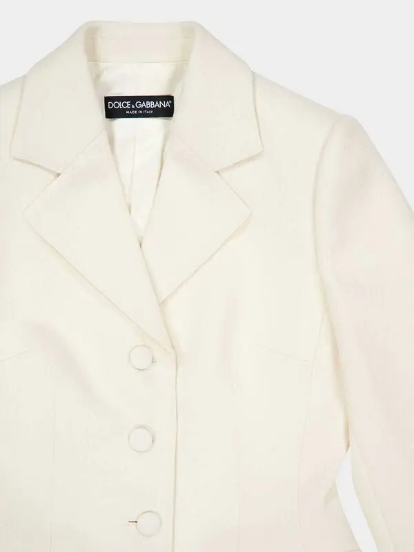 Dolce & Gabbana Dolce Gabbana Fitted Waist Jacket