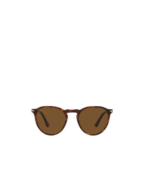 Persol Round Frame Sunglasses - Brown