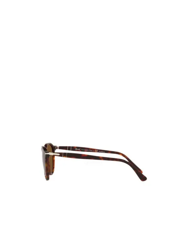 Persol Round Frame Sunglasses - Brown