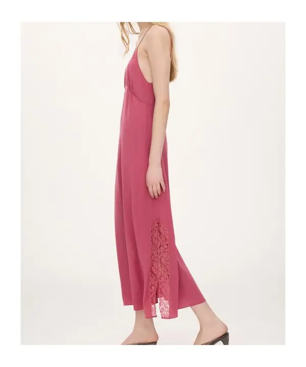 Chloé Lace-detail Midi Dress