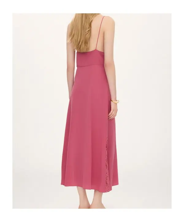 Chloé Lace-detail Midi Dress