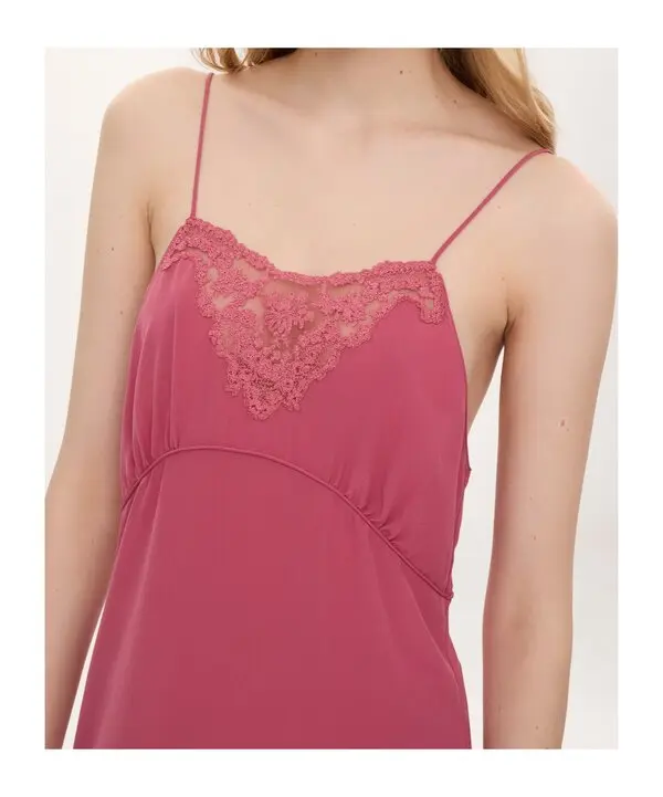 Chloé Lace-detail Midi Dress
