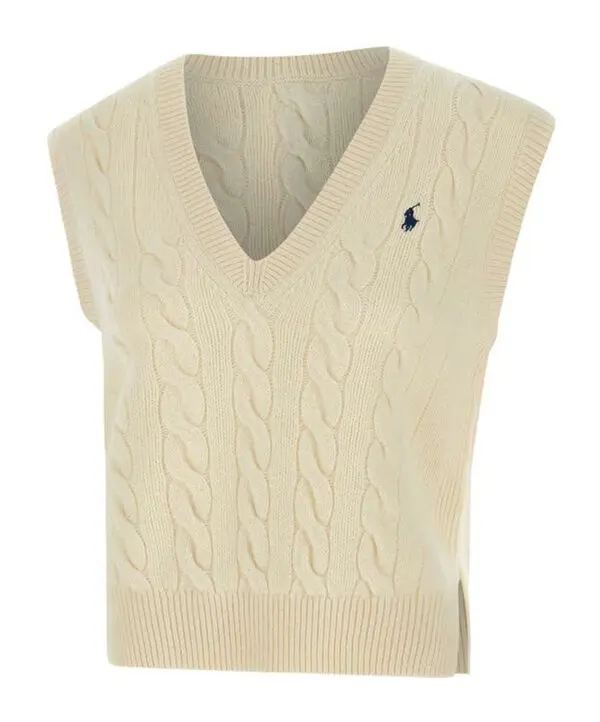 Polo Ralph Lauren V-neck Cable Knit Vest