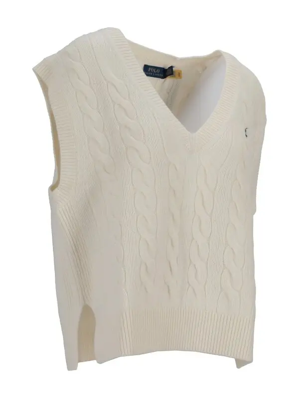 Polo Ralph Lauren V-neck Cable Knit Vest