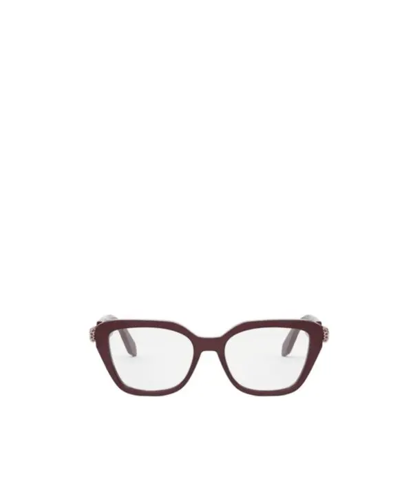 BVLGARI Geometric Frame Glasses