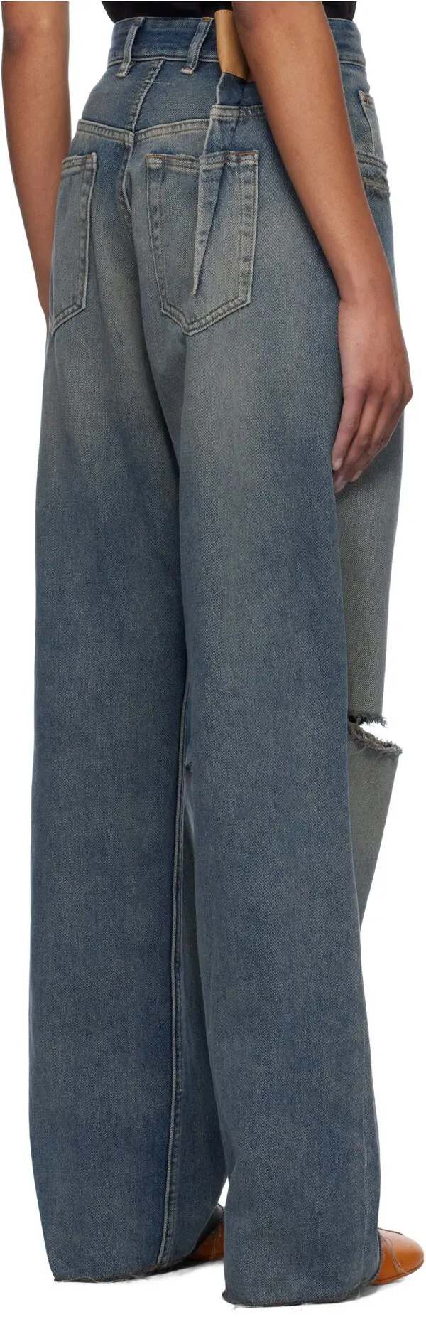 MAISON MARGIELA Aged Denim Jeans