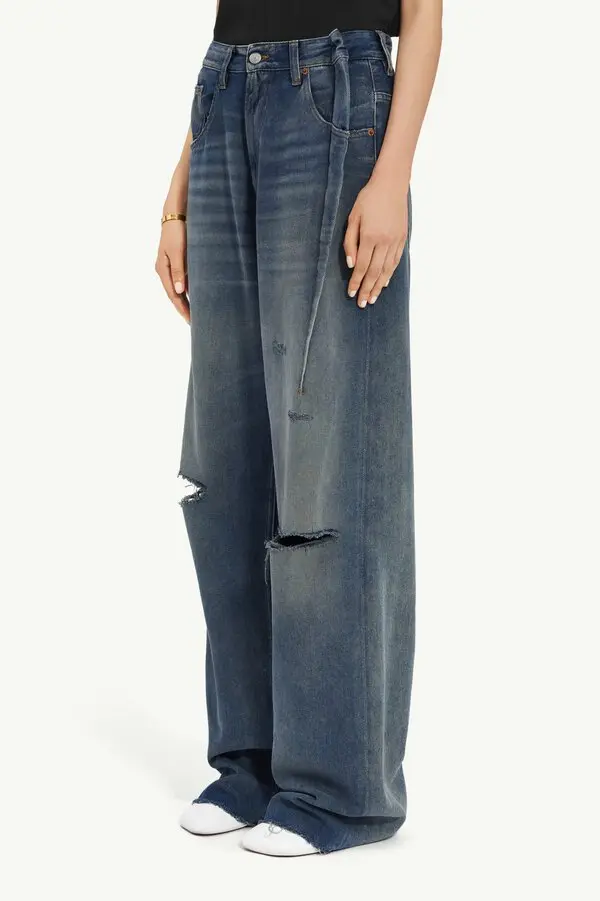 MAISON MARGIELA Aged Denim Jeans