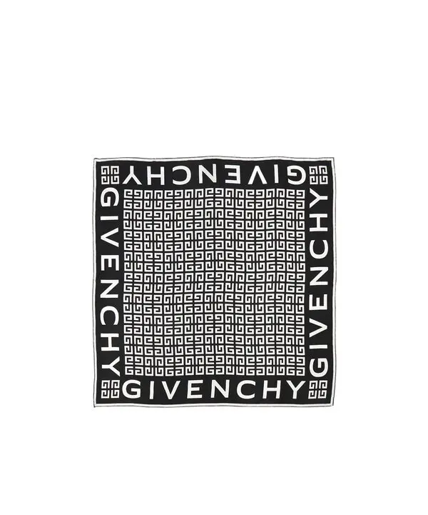 Givenchy 4g Pattern Silk Scarf
