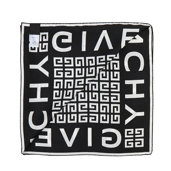 Givenchy 4g Pattern Silk Scarf