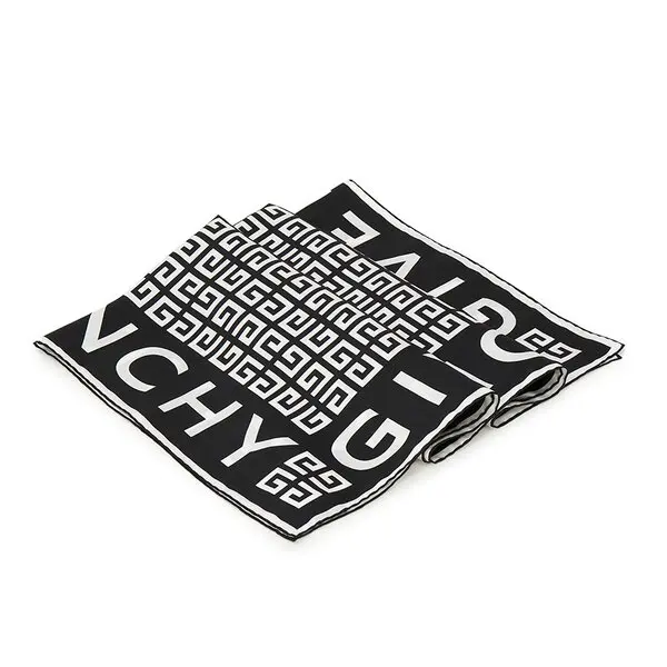 Givenchy 4g Pattern Silk Scarf