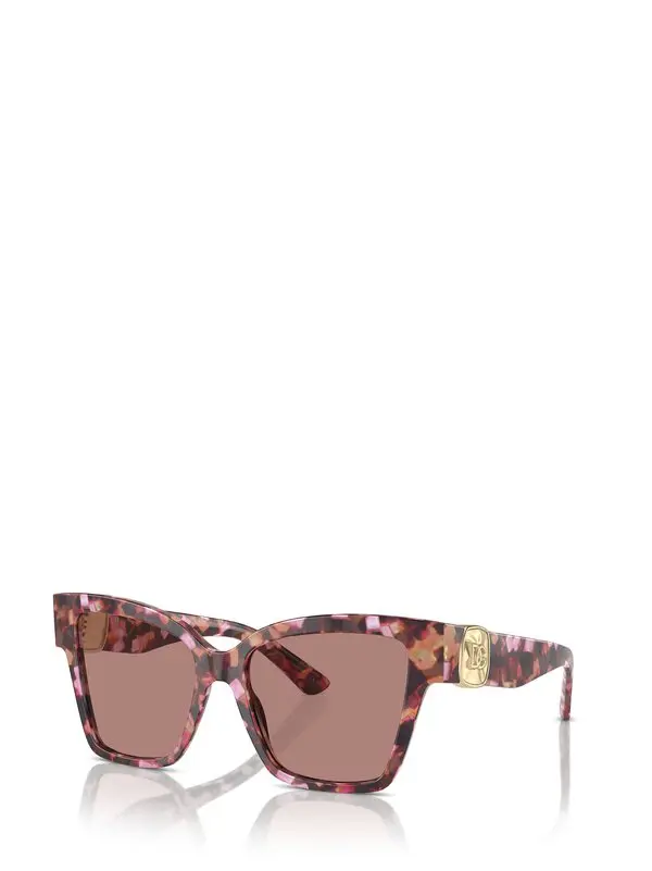 Dolce & Gabbana Dolce Gabbana Eyewear Butterfly Frame Sunglasses