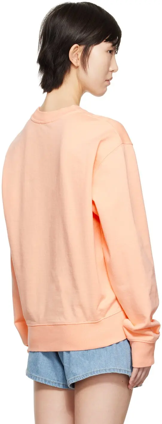 Maison Kitsuné Fox Head-embroidered Cotton Sweatshirt