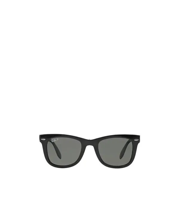Ray-ban Wayfarer Folding Classic Polarised Sunglasses - Gray