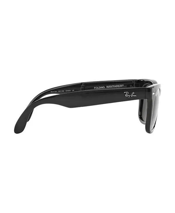 Ray-ban Wayfarer Folding Classic Polarised Sunglasses - Gray