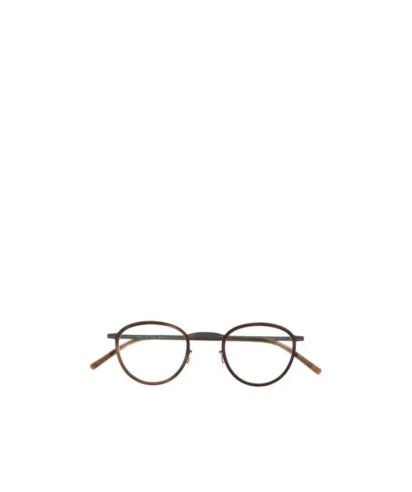 Mykita Tortoiseshell-effect Round-frame Glasses - Multicolor