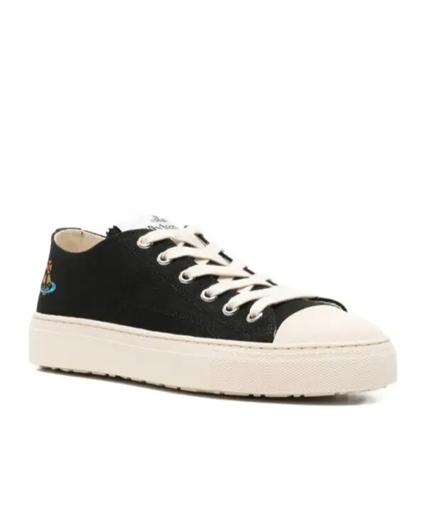VIVIENNE WESTWOOD Orb Embroidered Low-top Sneakers