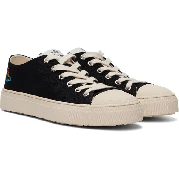 VIVIENNE WESTWOOD Orb Embroidered Low-top Sneakers