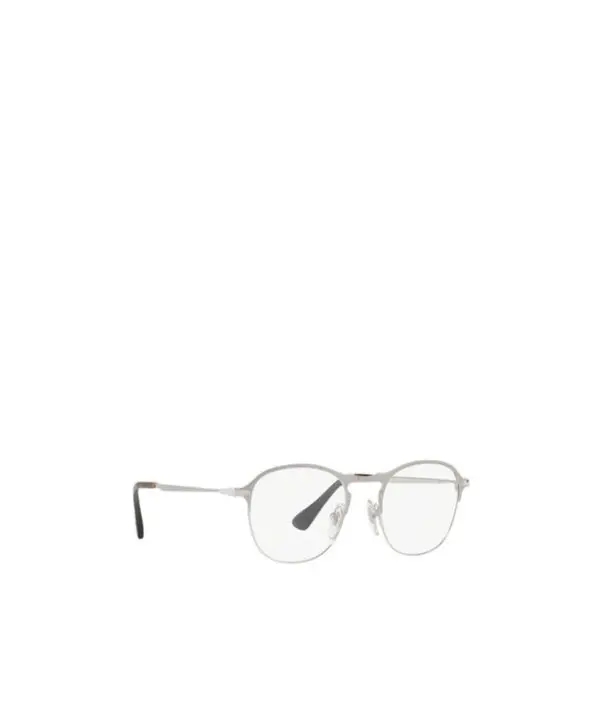 Persol Micro-standard Flat Mirror Eyeglasses - White