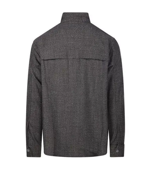 AMI Paris High Collar Shirt - No