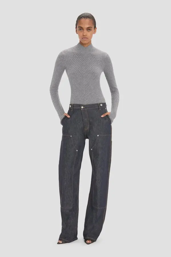 Victoria Beckham Panelled Jeans