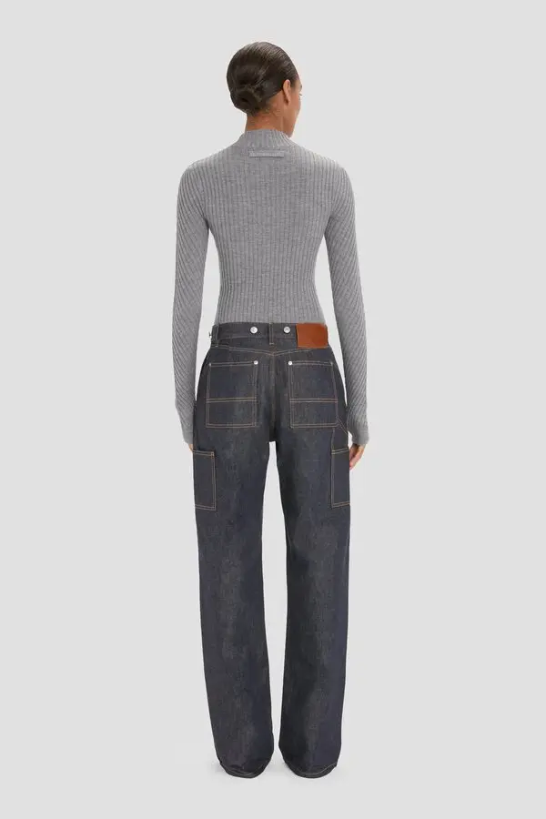 Victoria Beckham Panelled Jeans