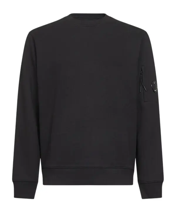C.P. COMPANY Long-sleeved Sweatshirt - Black
