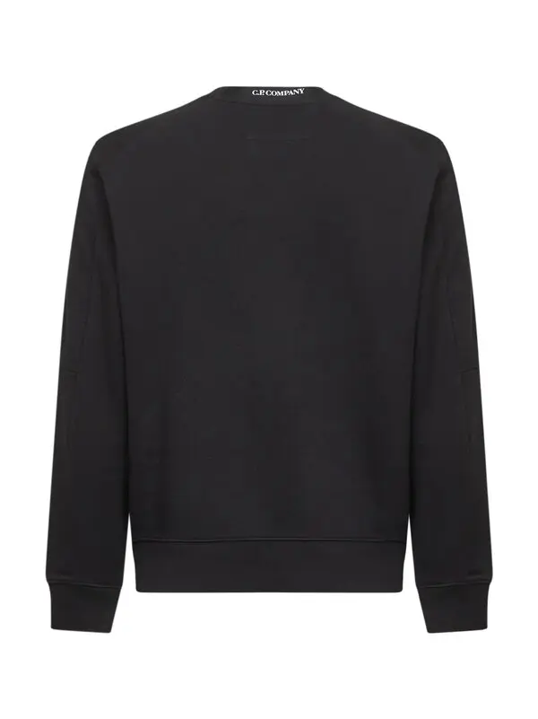 C.P. COMPANY Long-sleeved Sweatshirt With Zip Pocket