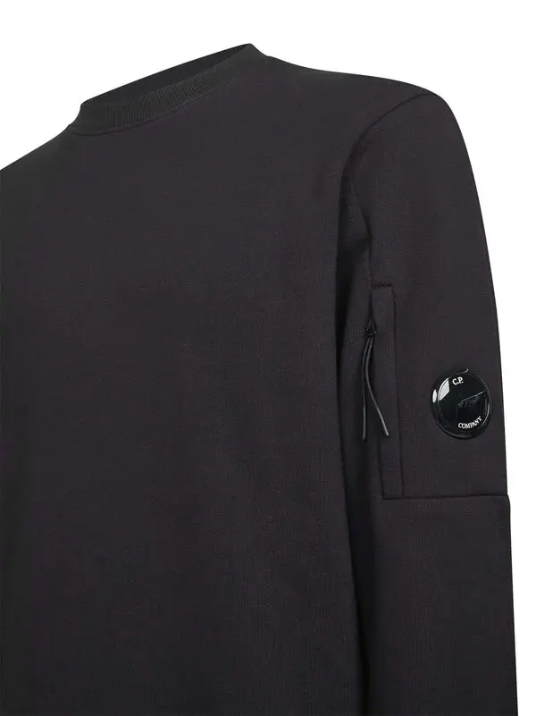C.P. COMPANY Long-sleeved Sweatshirt With Zip Pocket
