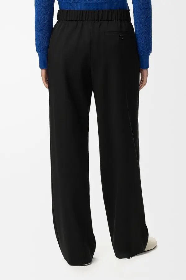 Loewe Elasticated Trousers In Wool