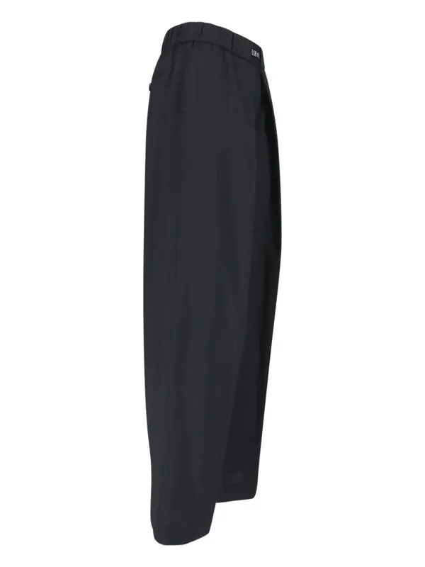 Loewe Elasticated Mid Waist Straight Leg Trousers