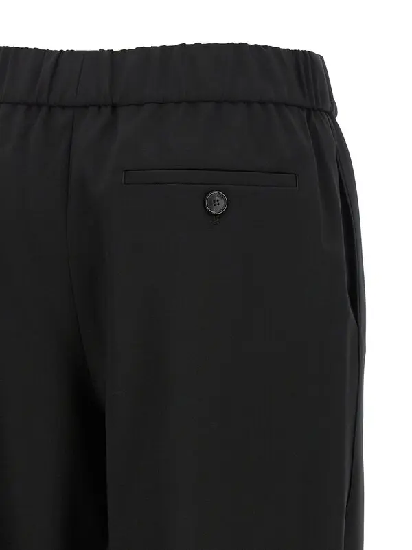 Loewe Elasticated Mid Waist Straight Leg Trousers