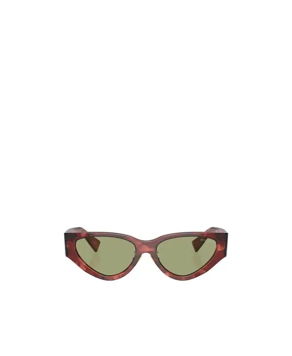 Miu Miu Cat-eye Frame Sunglasses - Nude