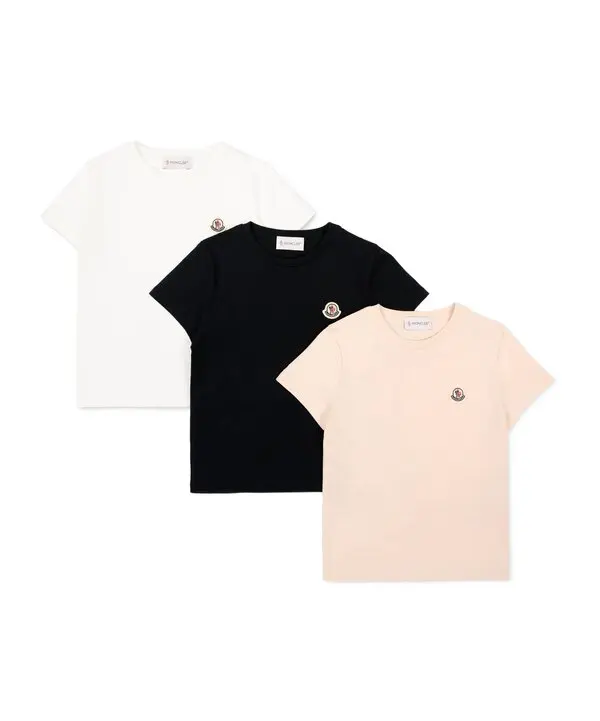 Moncler Three-piece Short-sleeved T-shirt Set - Nude
