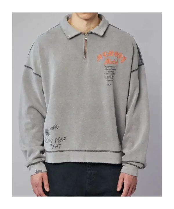 PALY HOLLYWOOD Half-zip Hoodie