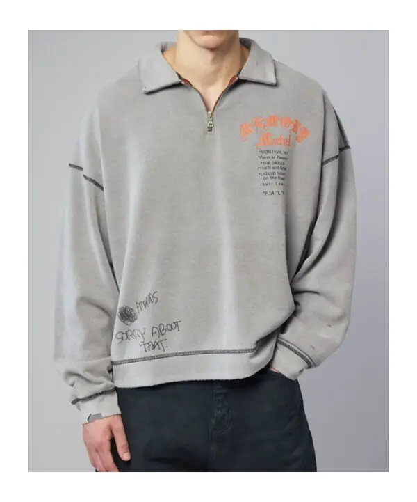 PALY HOLLYWOOD Half-zip Hoodie