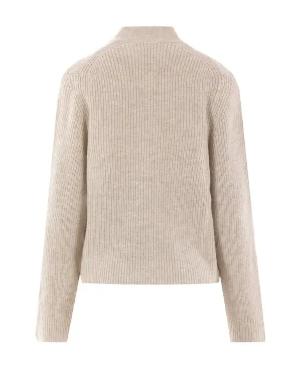 LEMAIRE V-neck Wool Cardigan