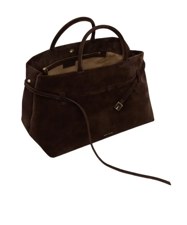 Manu Atelier Le Cambon 40 Top Handle Bag - Deep Brown